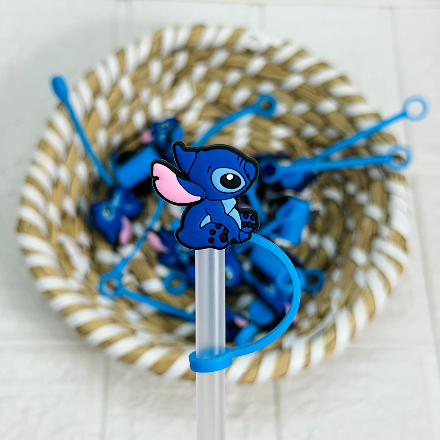 Cute Alien | Straw Topper – Mikarte Creations